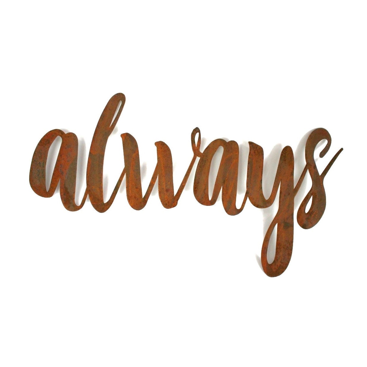 The Word Always In Cursive