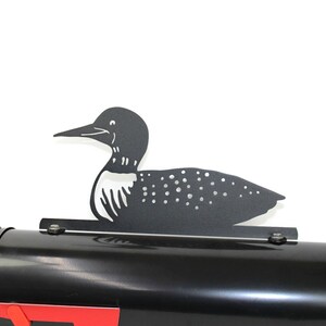 Loon Metal Steel Powder Coated Mailbox Topper 7 Inches Tall Does Not ...