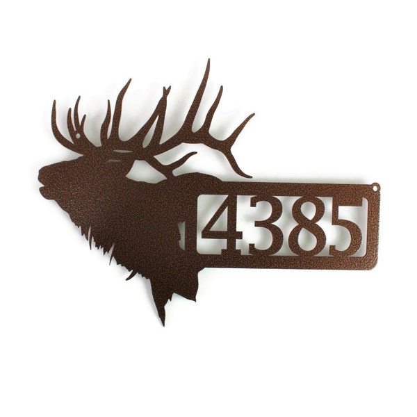 Metal Elk Sign - Etsy