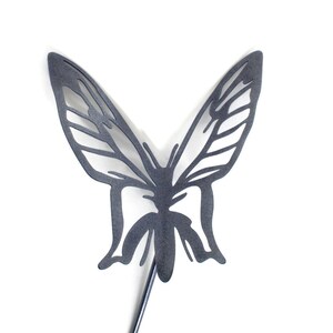 Metal Butterfly Steel Garden Stake 22 Inches Tall - Etsy