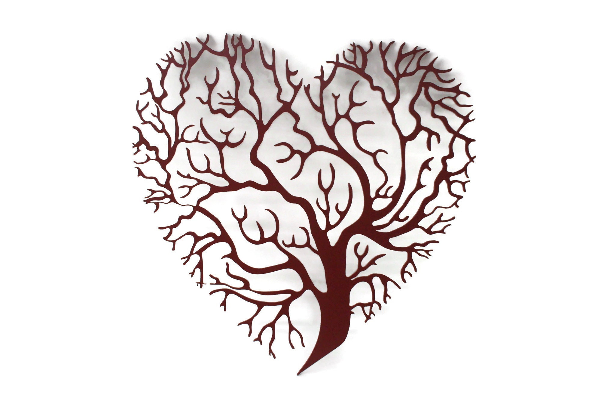 Home & Living Home Décor Tree of Life heart shaped Tree of Life wall ...