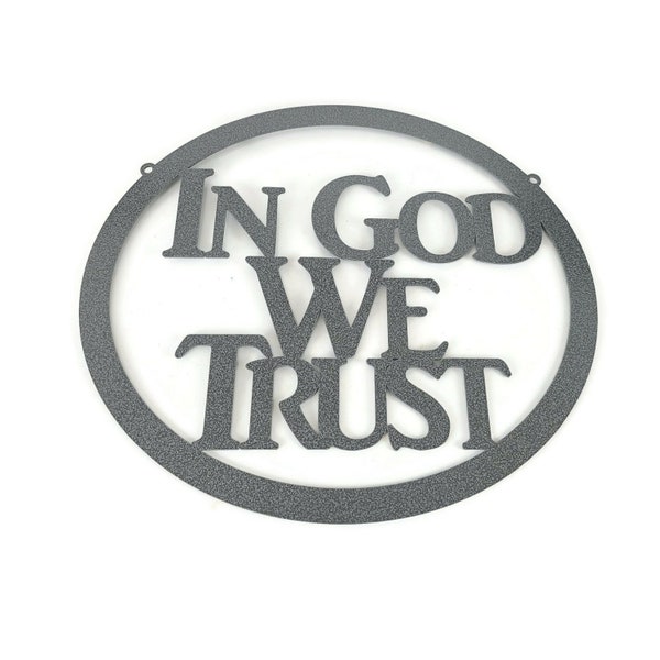 Trust God Sign - Etsy