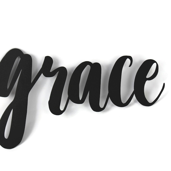 Wooden Grace Sign - Etsy
