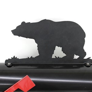 Bear Metal Powder Coated Mailbox Topper 7 Inches Tall Does - Etsy