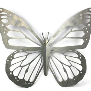 Monarch Butterfly Metal Wall Art 10 to 36 Inches Wide - Etsy