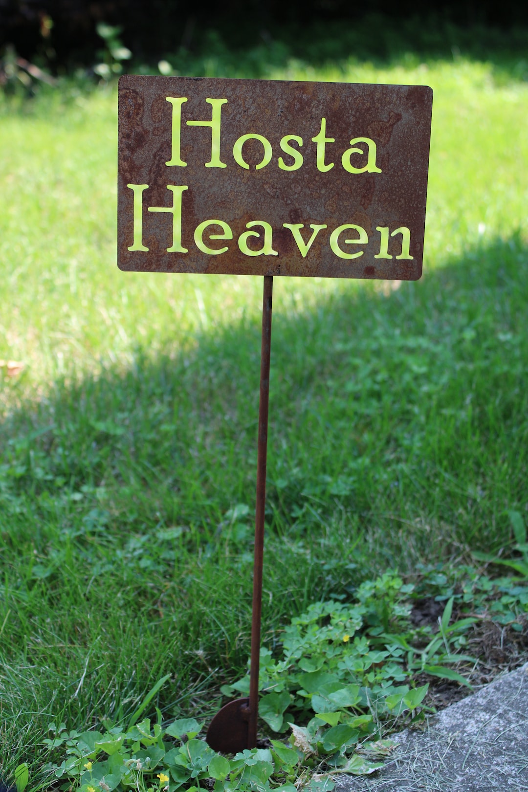 Hosta Heaven Metal Garden Stake 20 to 48 Inches Tall - Etsy