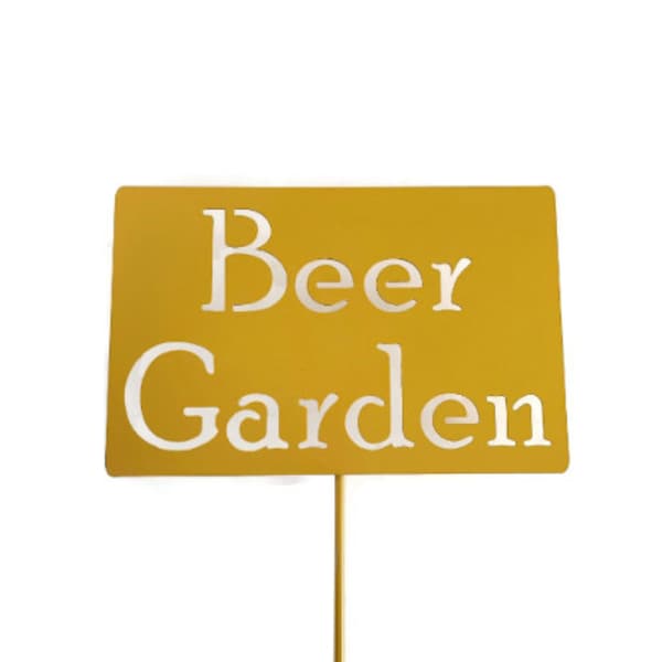 Beer Garden Sign - Etsy