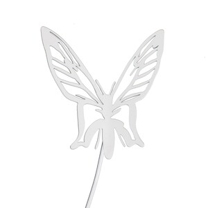 Metal Butterfly Steel Garden Stake 22 Inches Tall - Etsy
