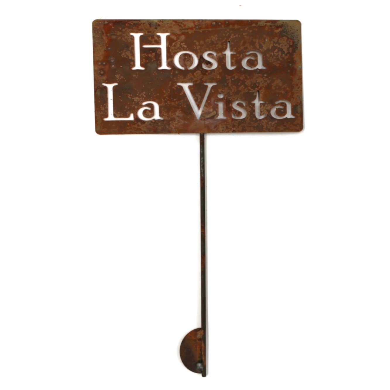 Hosta La Vista Metal Garden Stake Sign Small to XL - Etsy