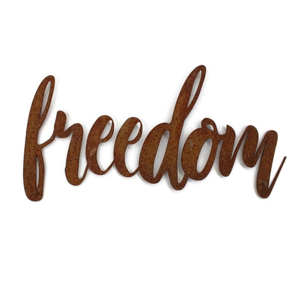 Freedom Sign - Etsy