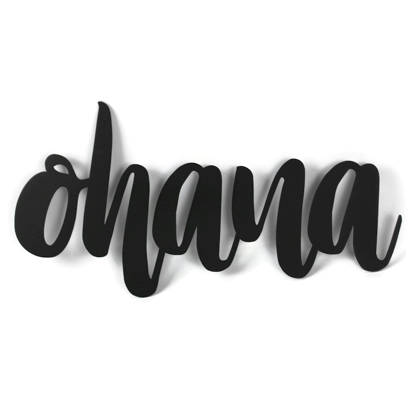 Ohana Sign - Etsy