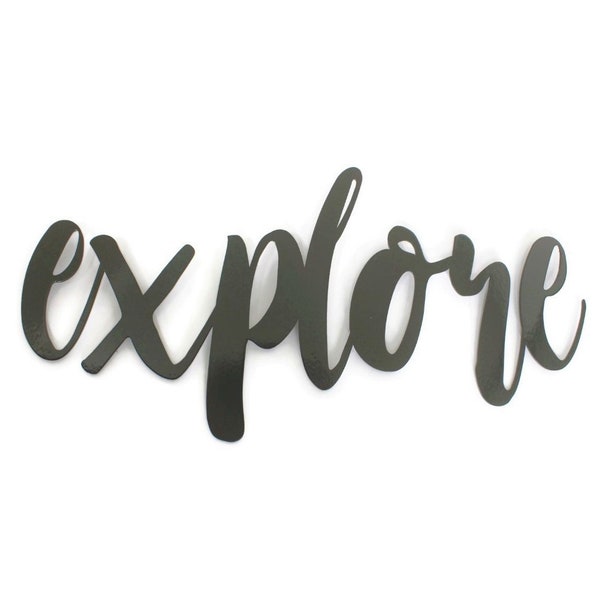 Explore Sign - Etsy