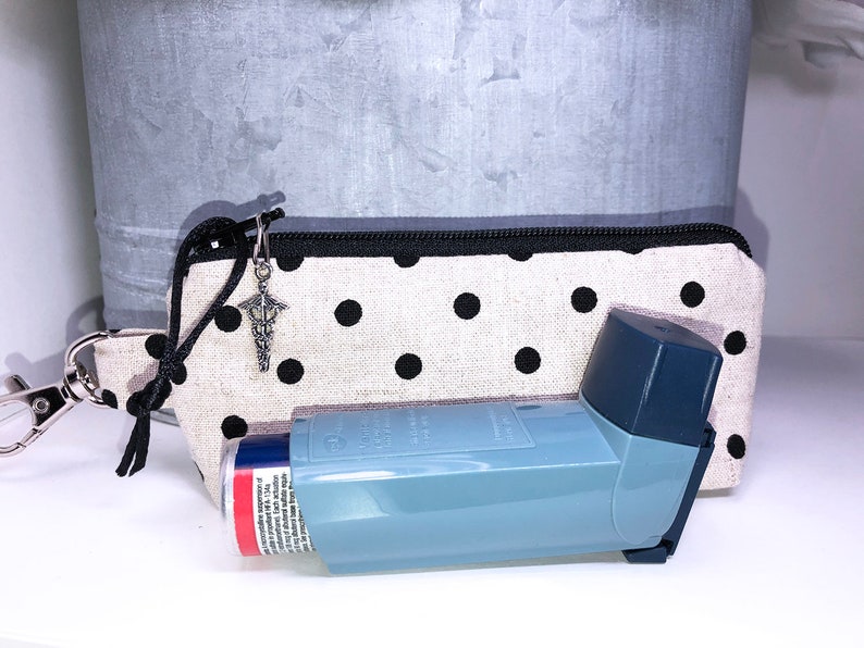 Beige Inhaler Pouch Contemporary Clip-on Inhaler Case - Etsy