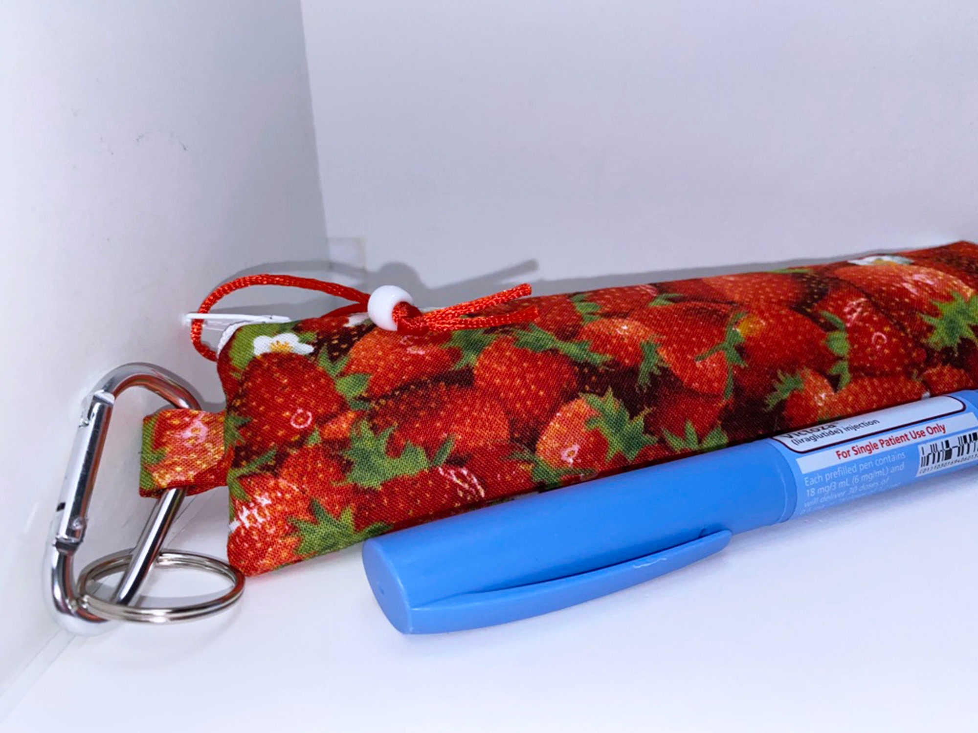 Strawberry Auto Injector Case Single EpiPen Case Diabetes - Etsy 日本