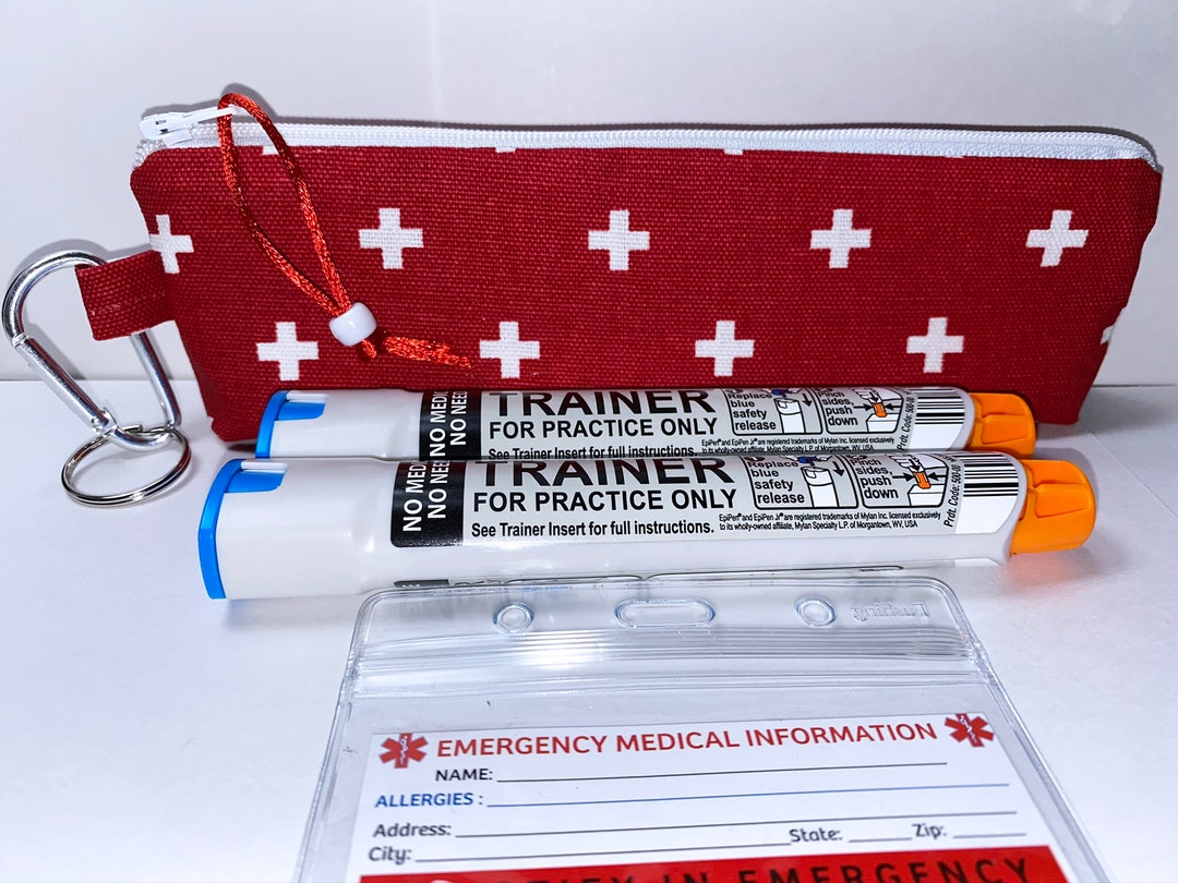 Ships Fast Diabetic Pen Injector Pouch Epipen Epinephrine Injection ...