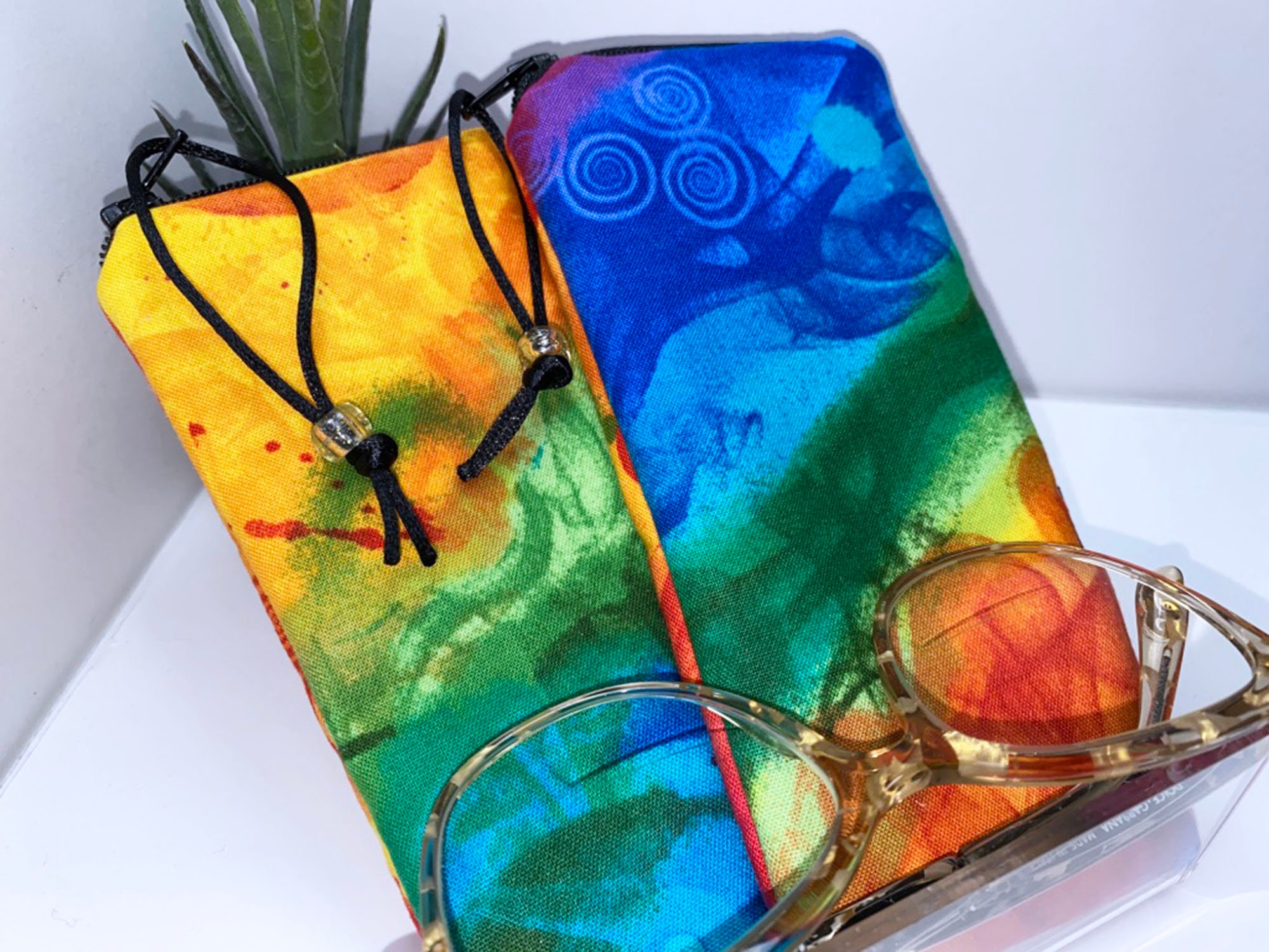 PURE PSYCHEDELIC Eyeglass Case Glasses Case Wavee Gravee - Etsy