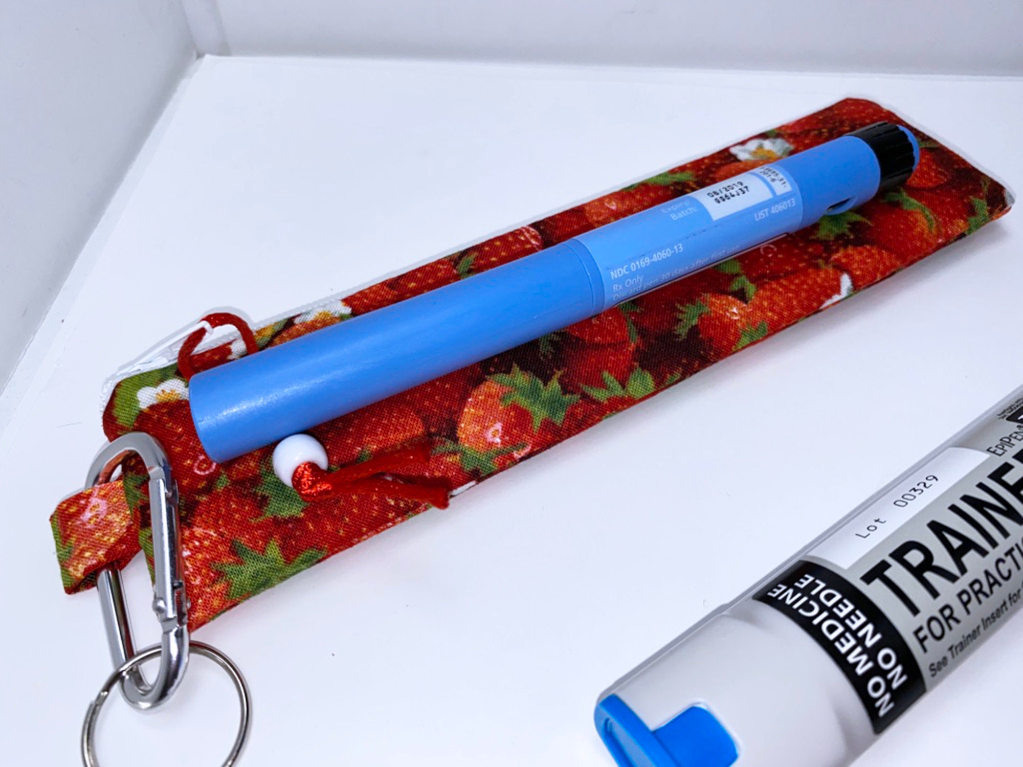 Strawberry Auto Injector Case Single EpiPen Case Diabetes - Etsy 日本