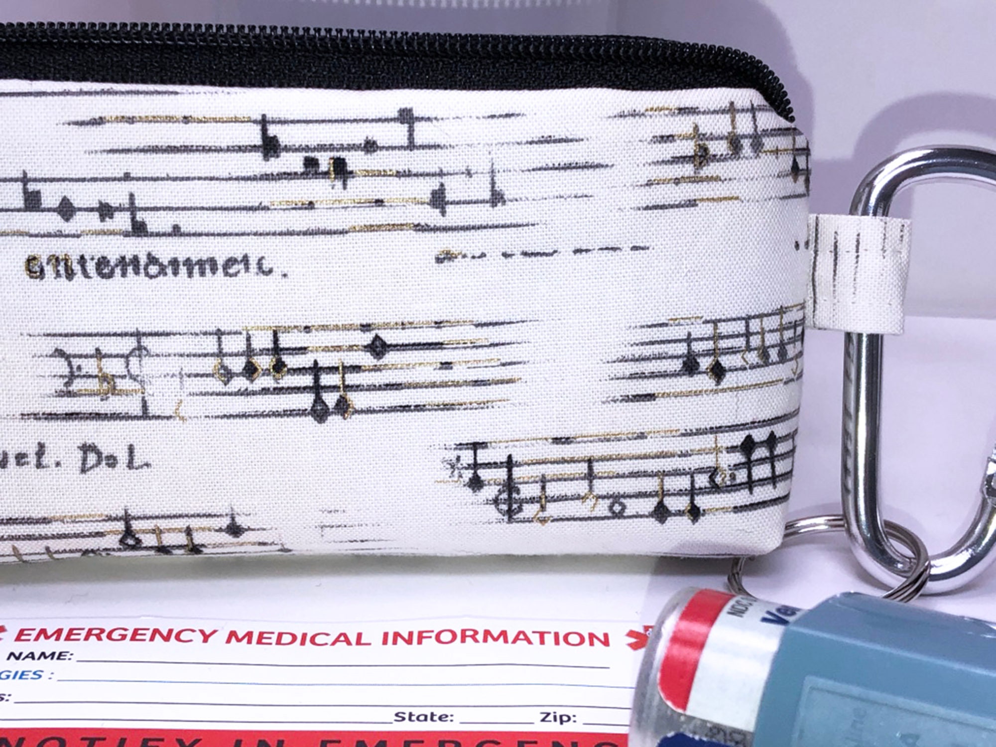 Super Cute Music Asthma Inhaler Case Inhaler Holder Clip-on - Etsy