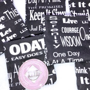 BULK SETS - One Day at A Time Medallion Pouch Sets, Chip Pouch, ODAT ...