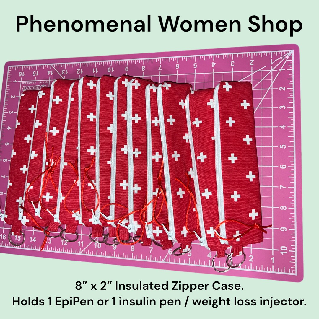 Bulk Order for Epipen Pouches, Insulated Injector Pouch, BUY 10 Get 1 ...