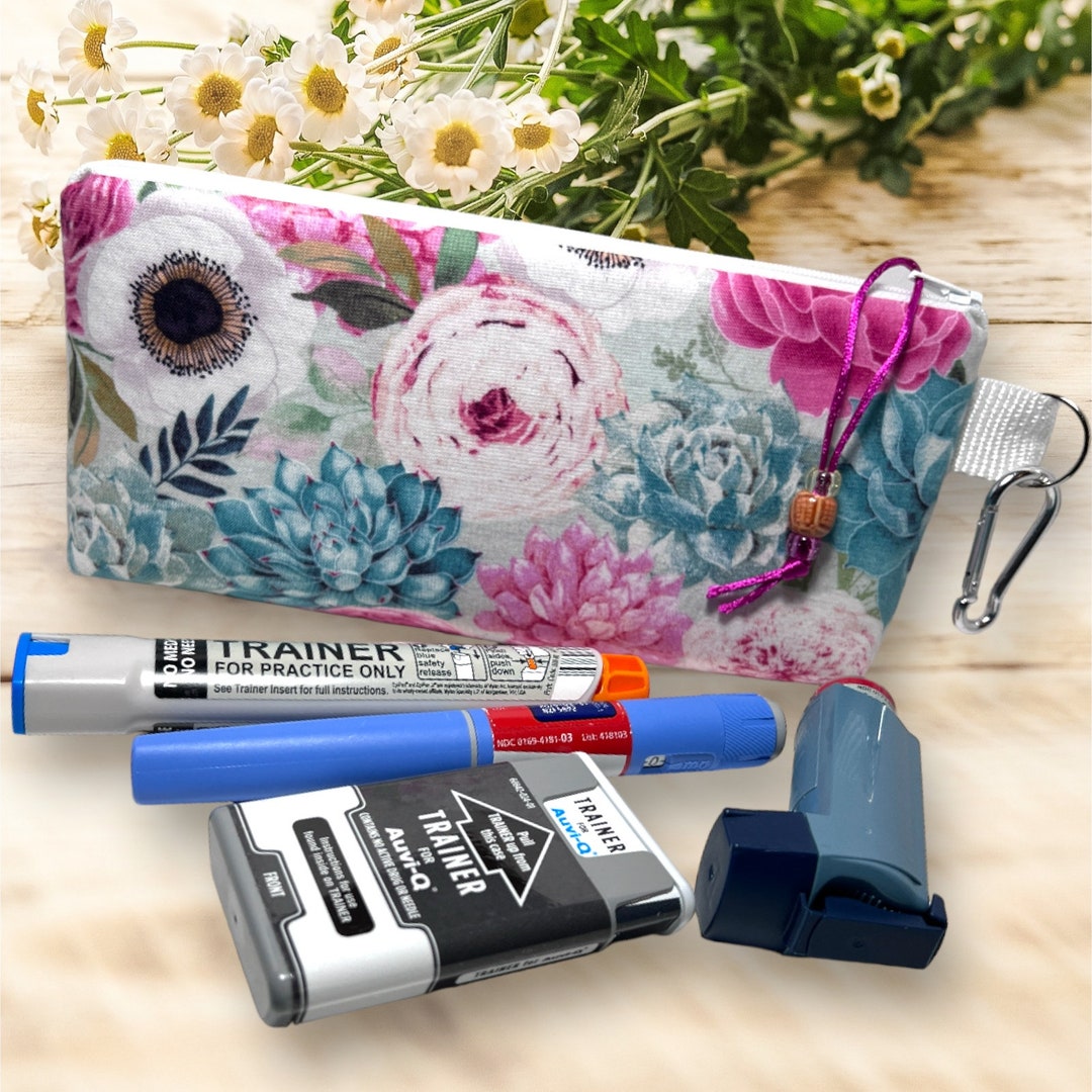 DEEP Insulated Pouch, ROOMY Epipen Case, Weight Loss Injector, 9 X 4.5 ...