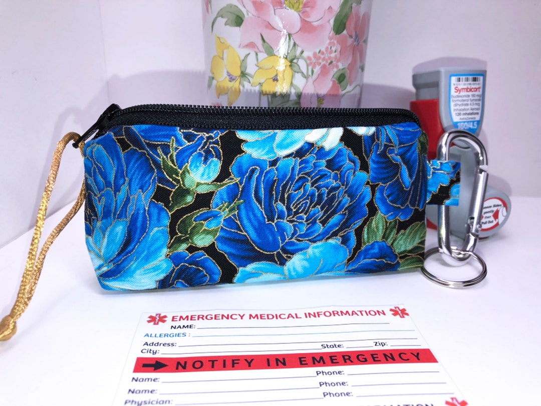 Simply Elegant Asthma Inhaler Case, Inhaler Holder, Clip-on Small ...