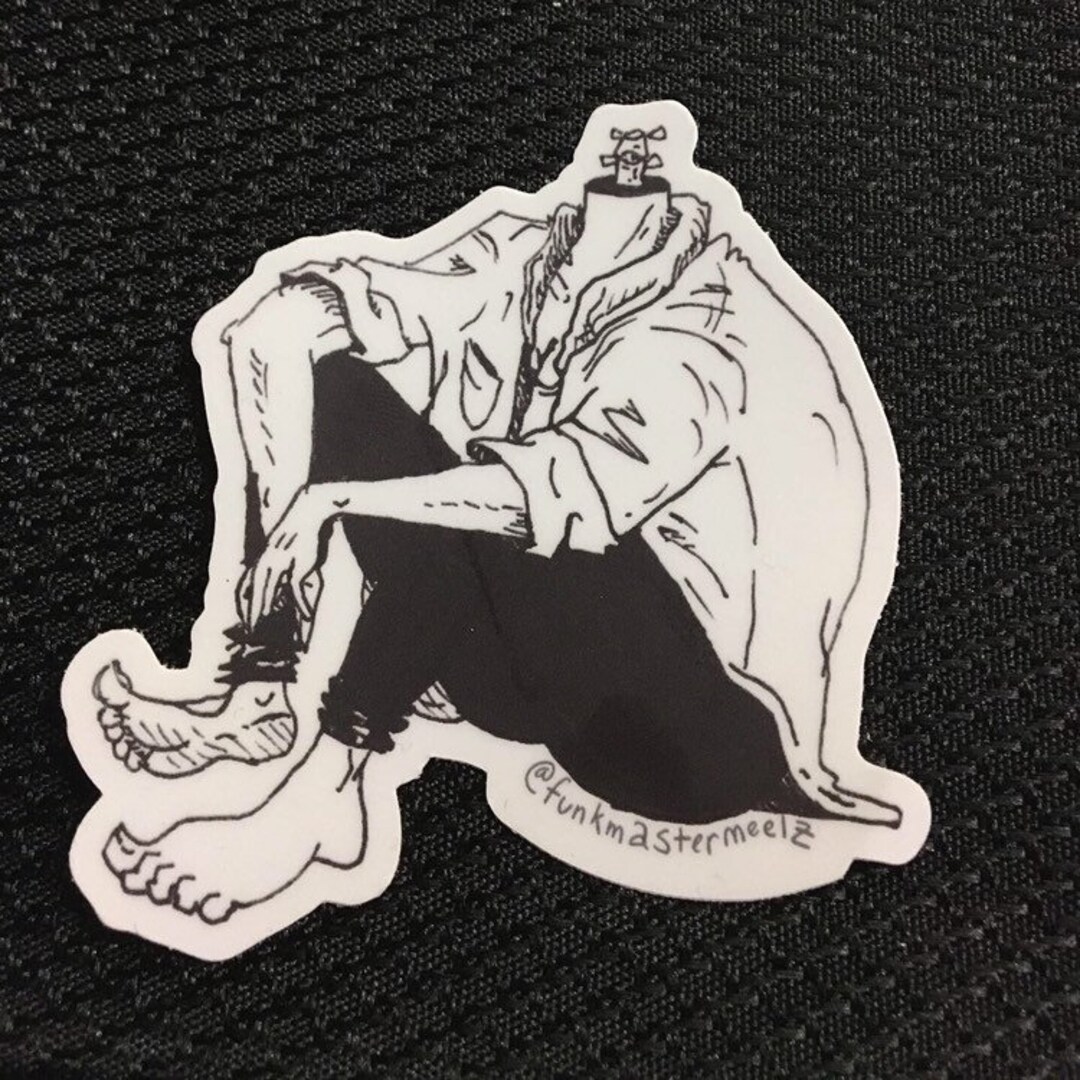 MEELZ Headless Sticker - Etsy
