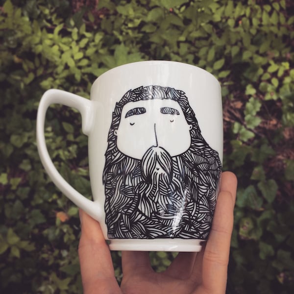 Beard Mug - Etsy