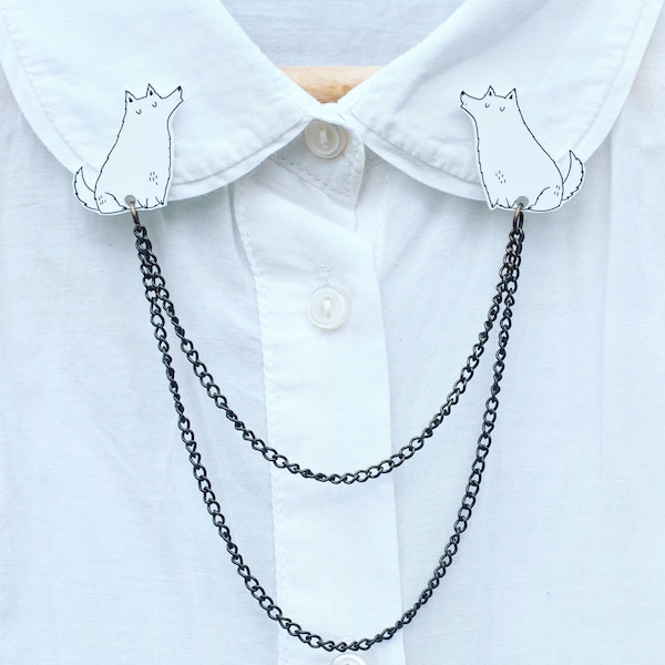 Collar Clips - Etsy