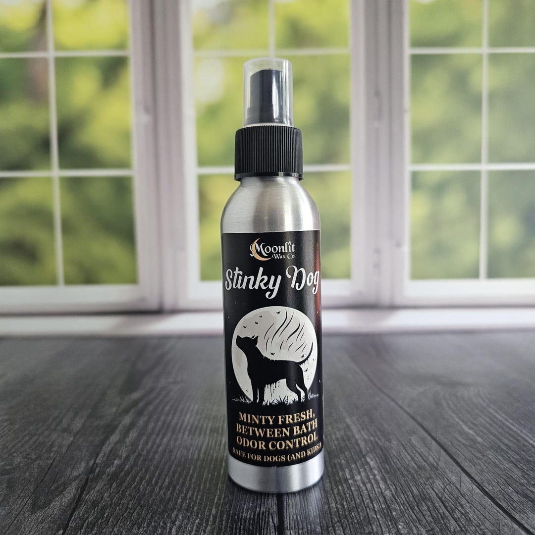 Dog Deodorizer Spray, Dog Refresher, Gift for Pets and Pups - Etsy
