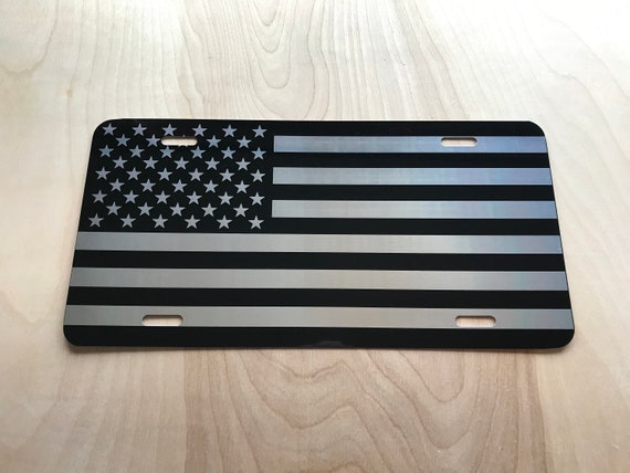 American Flag License Plate - Etsy