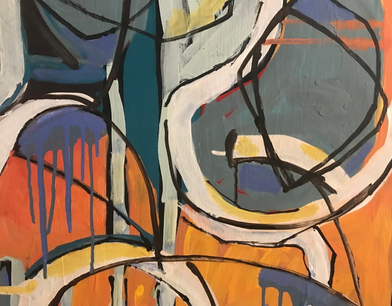 Waywardvisionstudio Abstract, Contemporary, Modern,expressionism, MCM ...