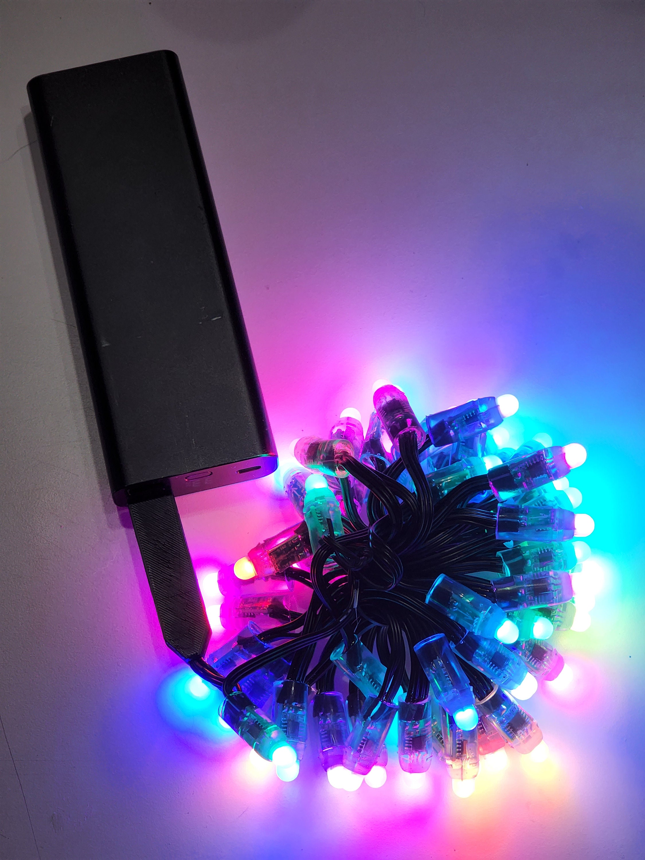 High Visibility RGB Stroller Lights - Etsy