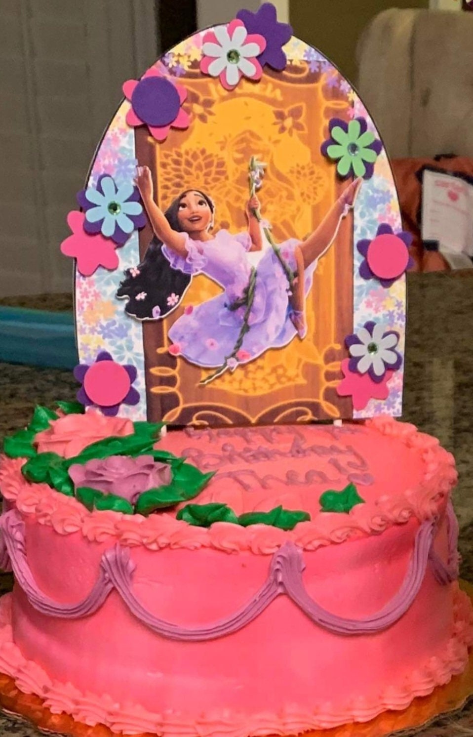 Isabela 3D Cake Topper - Etsy