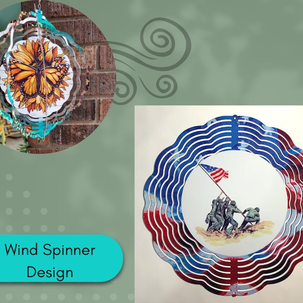 Wind Spinner Svg Marine - Etsy