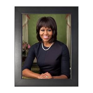 Official Portrait of First Lady Michelle Obama - 2013 - Vintage ...