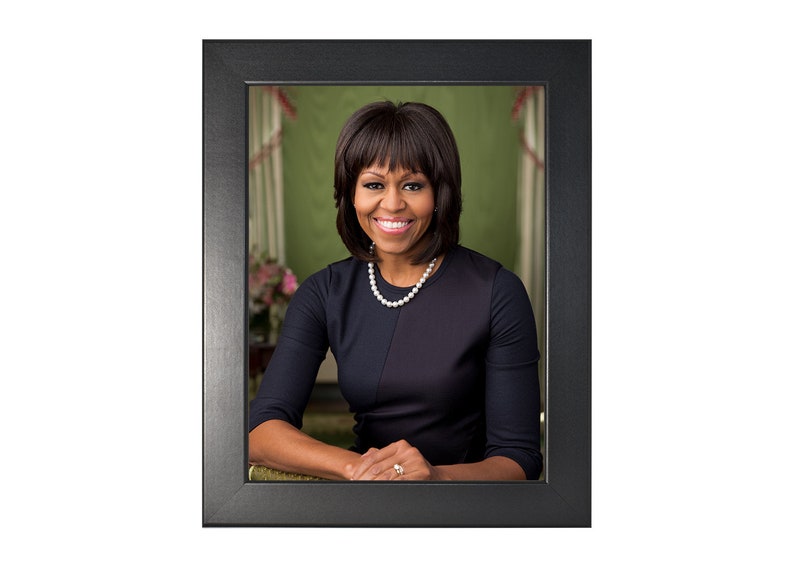 Official Portrait of First Lady Michelle Obama - 2013 - Vintage ...