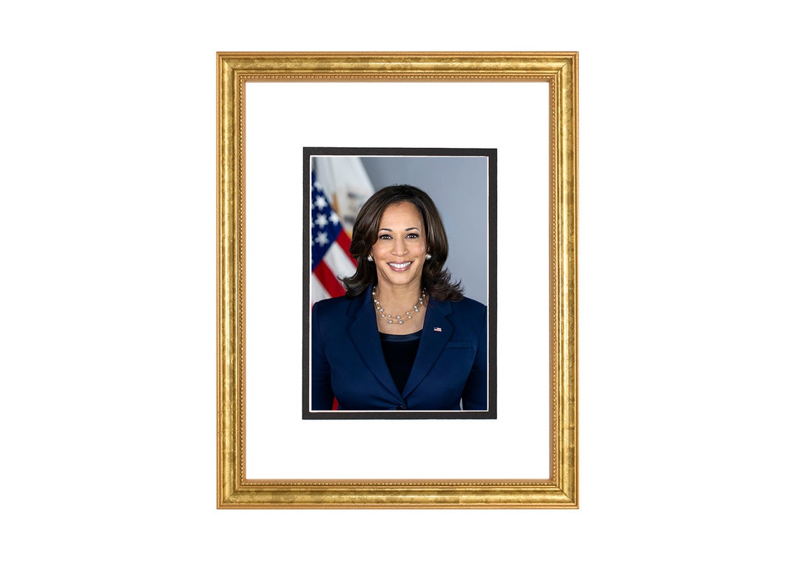 Official Portrait of Vice President Kamala Harris 2021 | Etsy