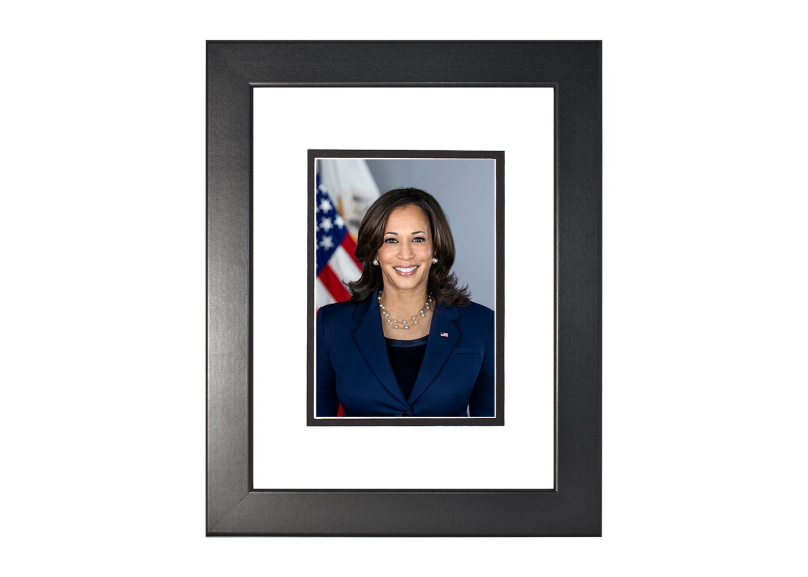 Official Portrait of Vice President Kamala Harris - 2021 - Vintage ...