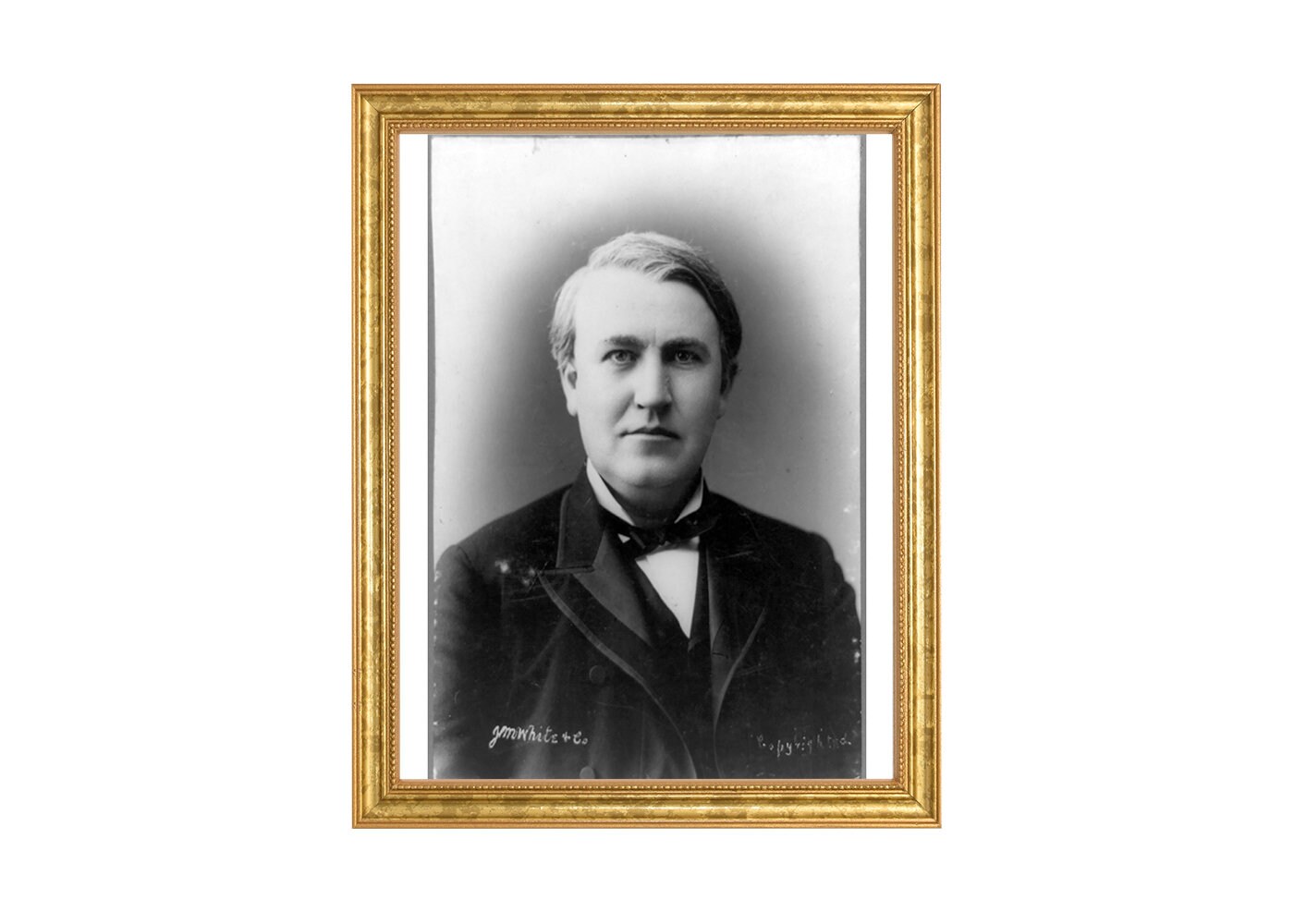 Thomas Edison 1893 Vintage Historical Print | Etsy