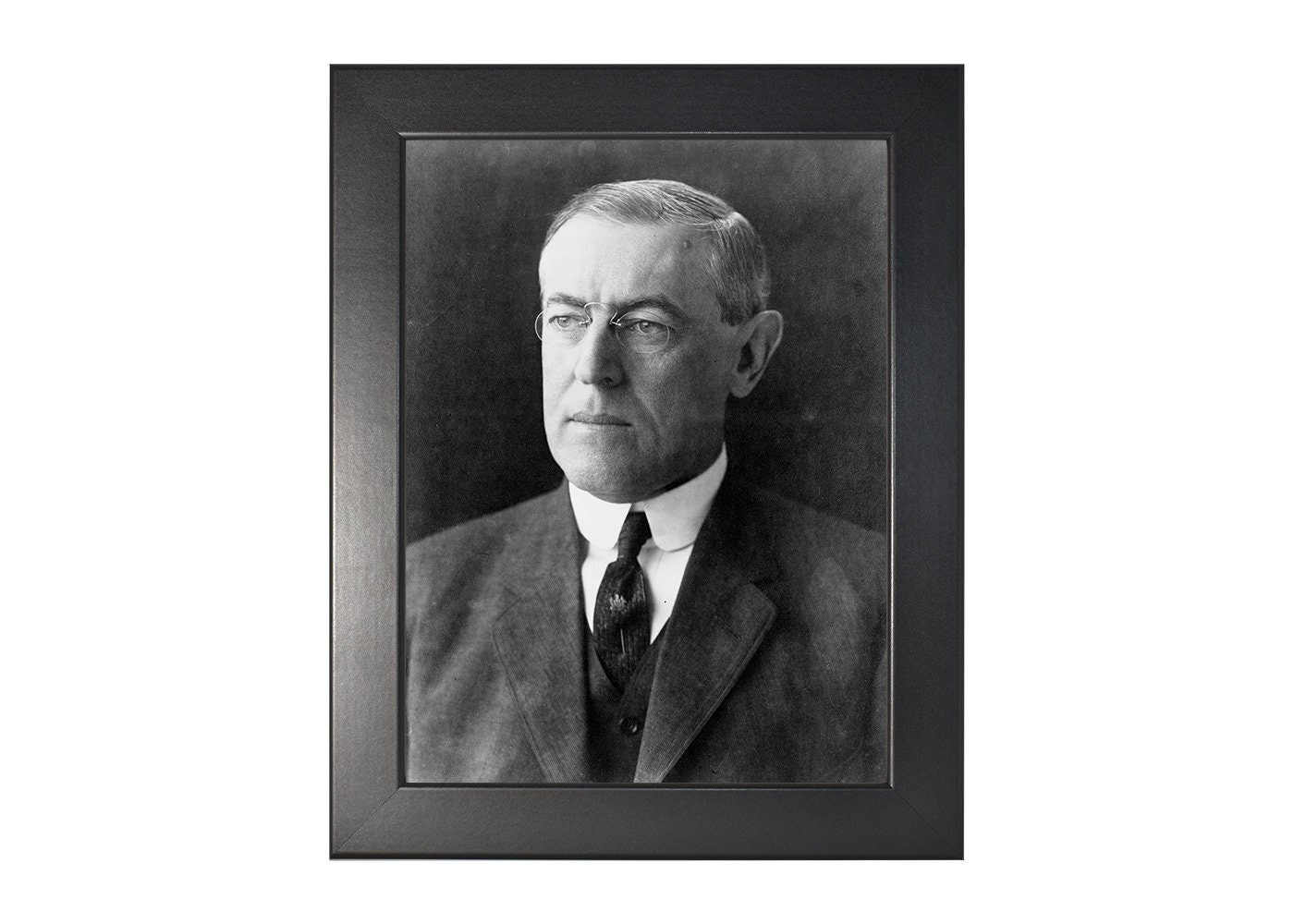Woodrow Wilson - 1912 - Vintage Historical Print - US President Photo ...