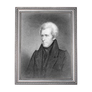 Andrew Jackson - 1815 - Vintage Historical Print - US President Photo ...