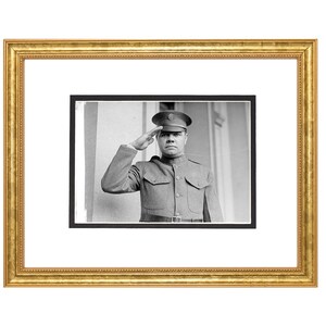Babe Ruth in Military Uniform - 1924 - Vintage Historical Photo - Etsy