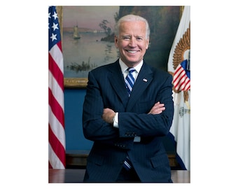 Official Portrait President Joseph Biden Print Poster - Etsy