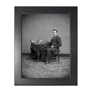 Thomas Edison - 1870 - Vintage Historical Photo - Etsy