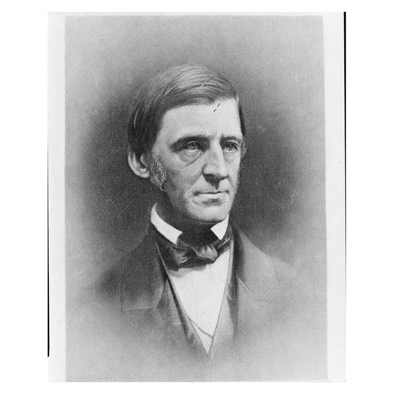 Ralph Waldo Emerson - Etsy