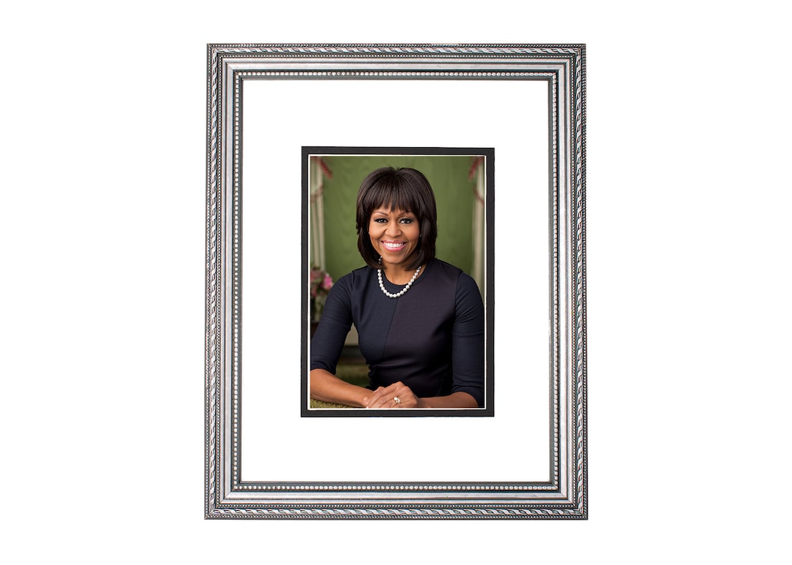 Official Portrait of First Lady Michelle Obama - 2013 - Vintage ...
