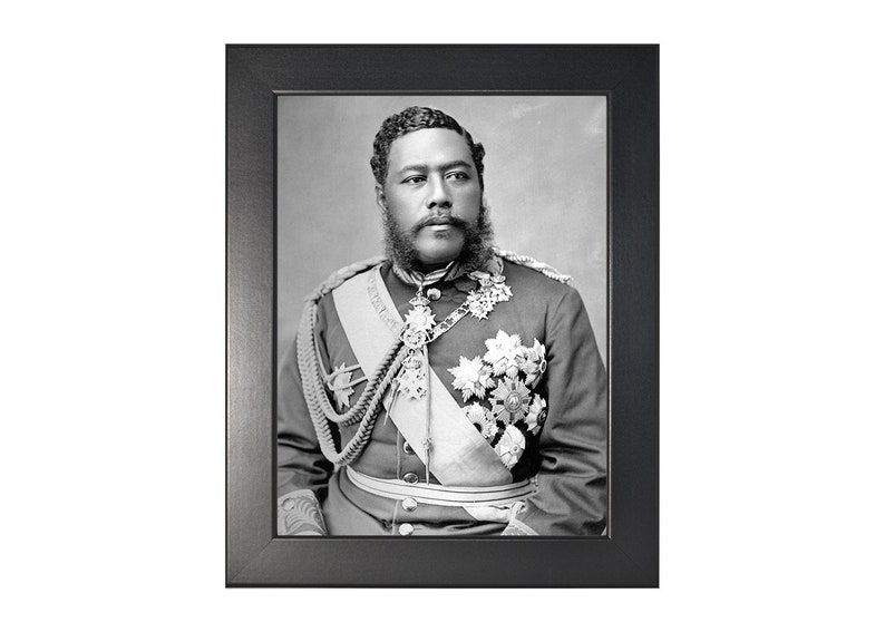 King David Kalakaua - 1882 - Vintage Historical Print - Etsy