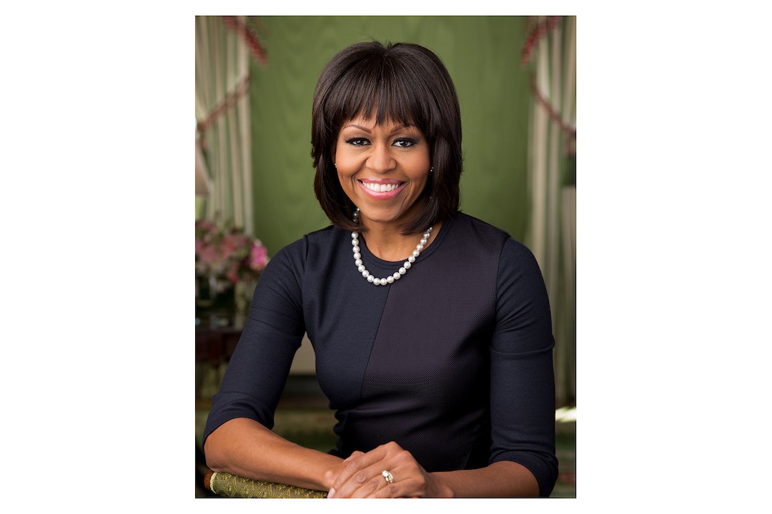 Official Portrait of First Lady Michelle Obama - 2013 - Vintage ...