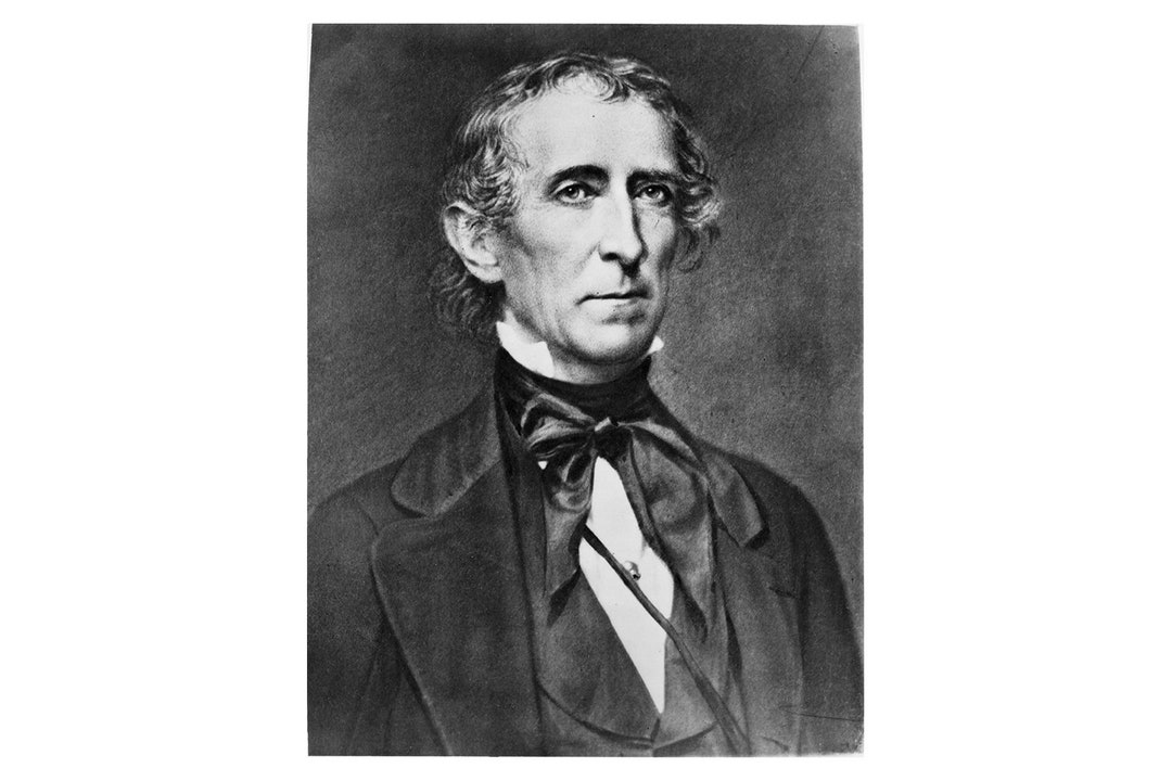 John Tyler - 1860 - Vintage Historical Print - US President Photo - Etsy